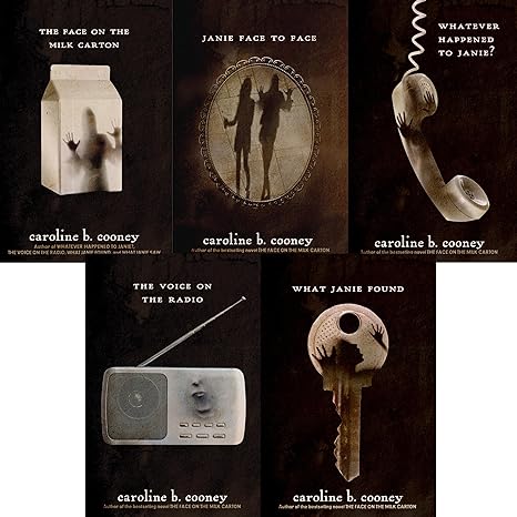 Janie Johnson Series Books 1-5 (Set Includes: The Face on the Milk ...