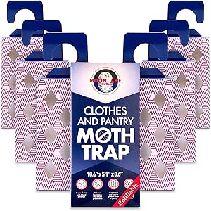 Amazon.com : Powerful Moth Traps for Clothes and Pantry with Extra Strenght Pheromones - Natural ...