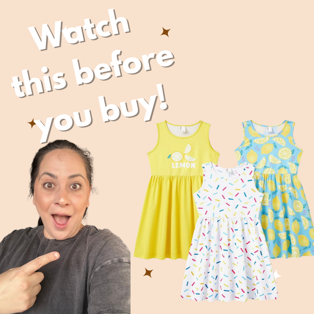 Watch Watch my honest review on 3 set breathable kids dresses! on ...