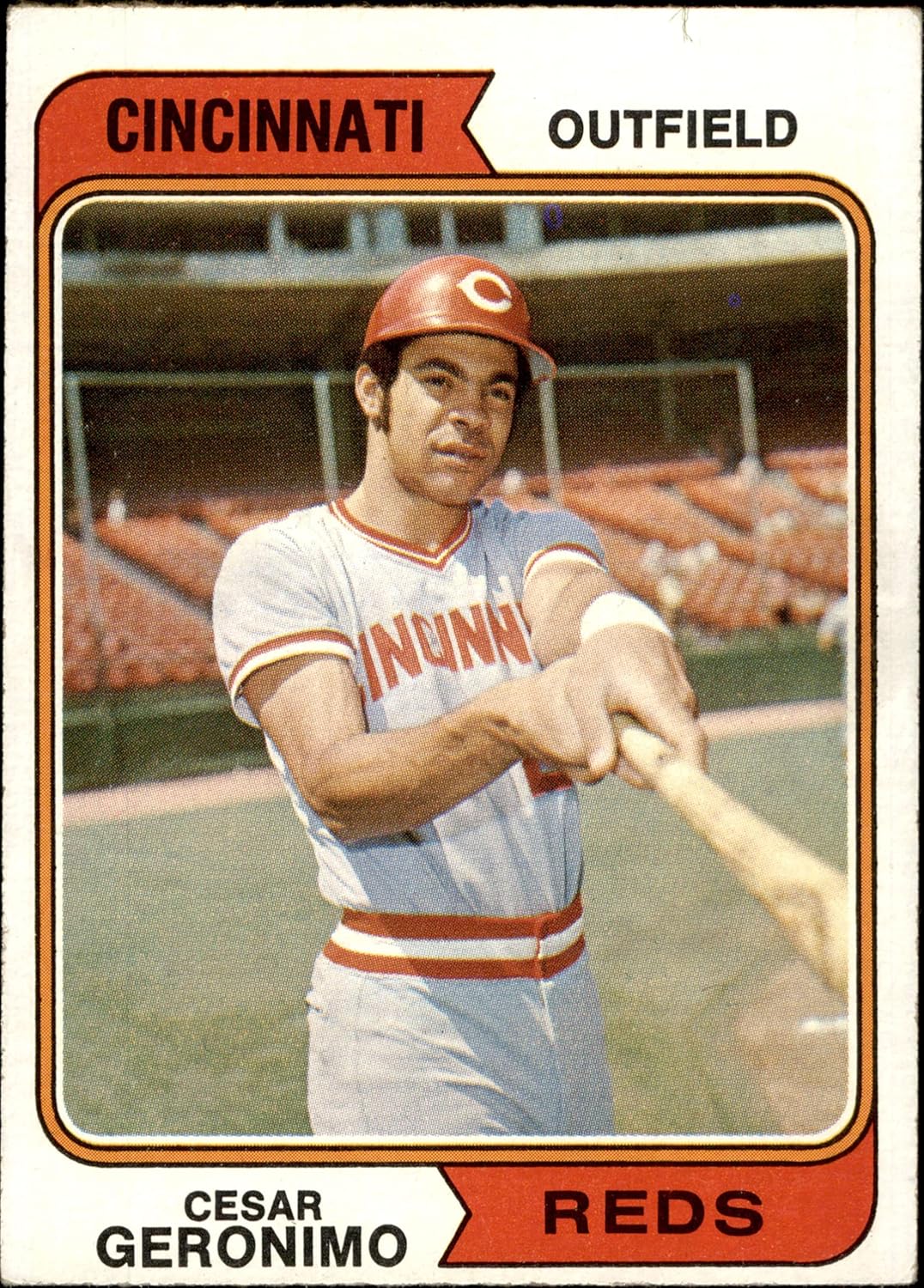 Amazon.com: 1974 Topps # 181 Cesar Geronimo Cincinnati Reds (Baseball ...