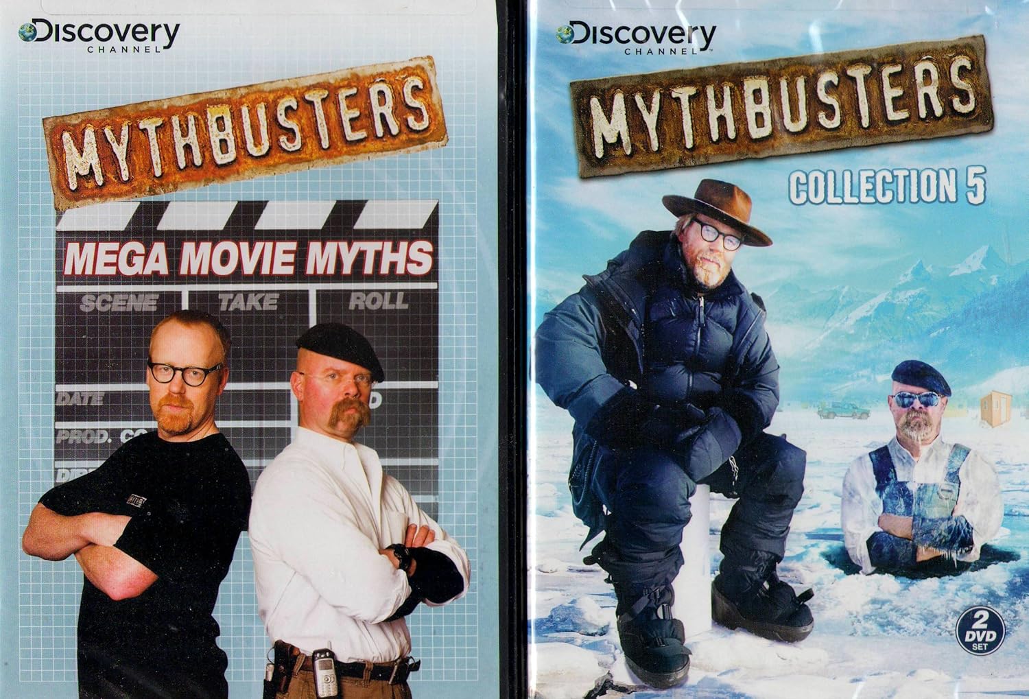 Amazon.com: Mythbusters : Collection 5 with Bonus Disc Mega Movie Myths ...