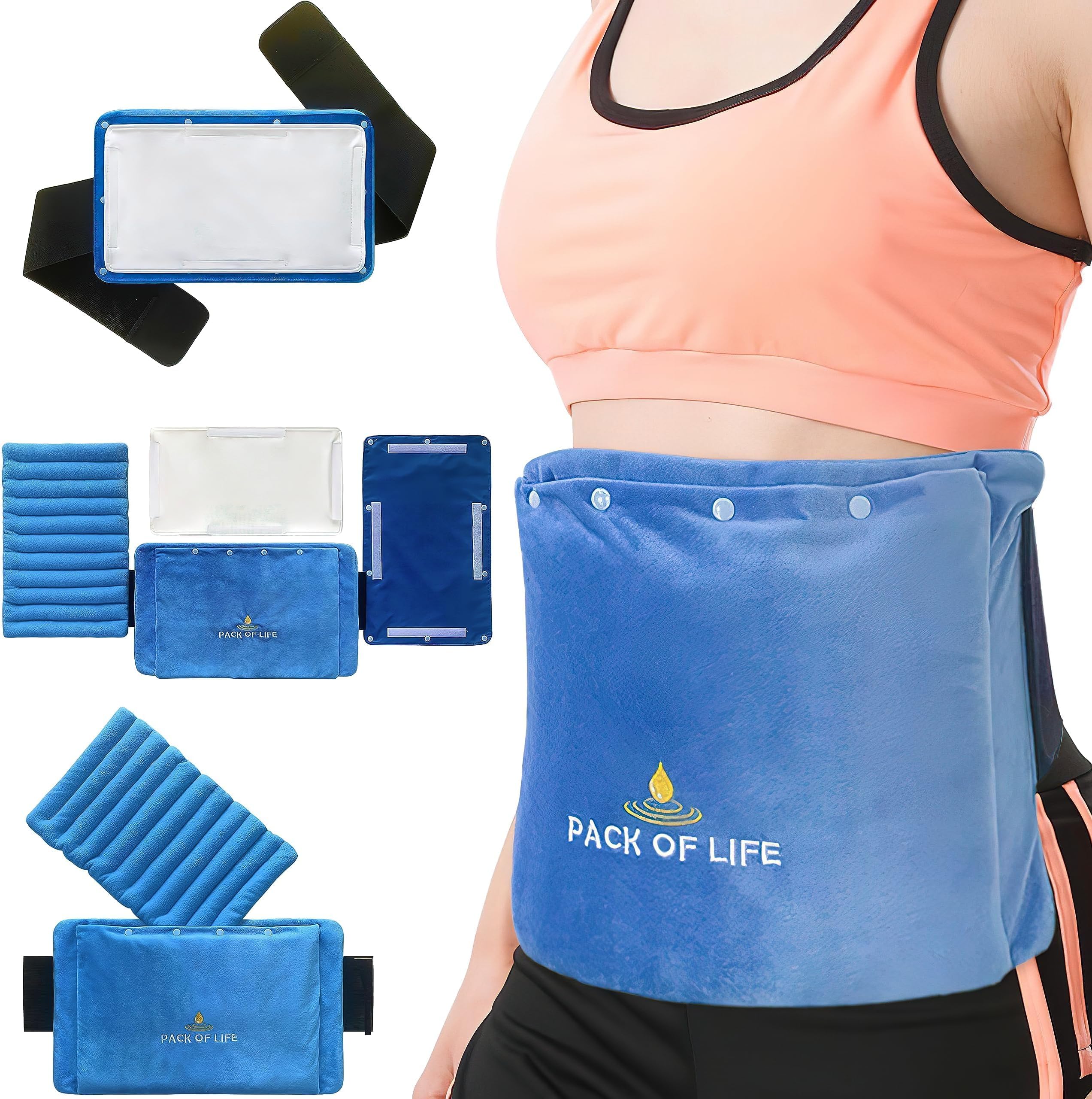 Amazon.com: Organic Castor Oil Pack Wrap with Removable Organic Cotton ...