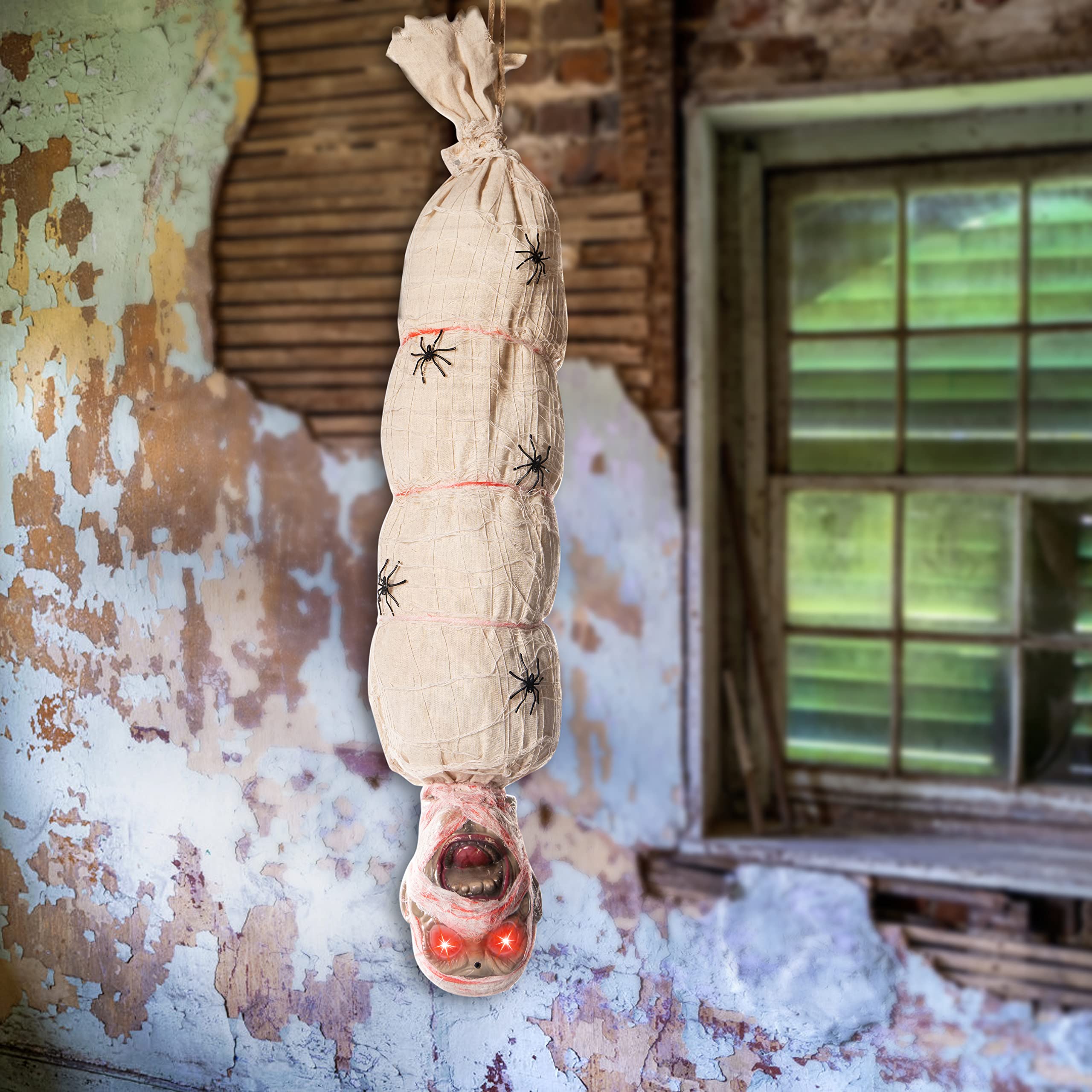Snapklik.com : Large Shaking Corpse Motion Animated Hanging Cocoon ...