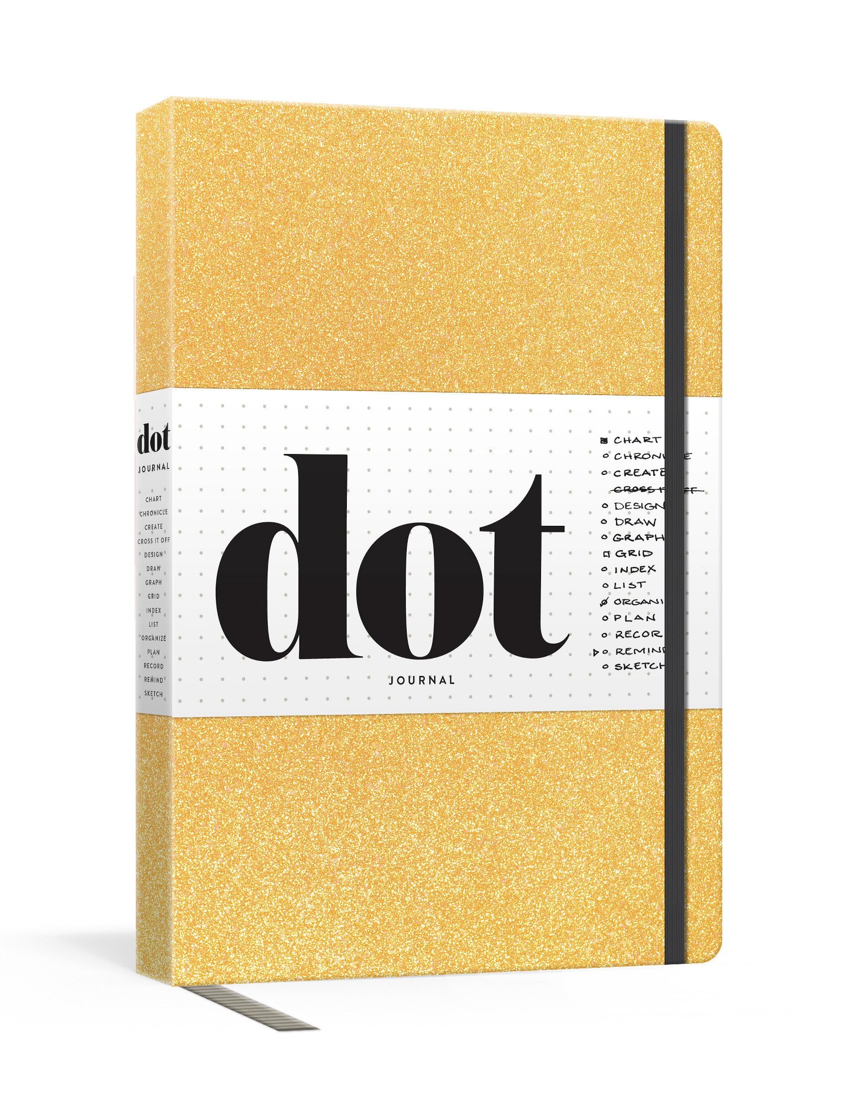 Amazon.com: Dot Journal (Gold): A dotted, blank journal for list-making ...