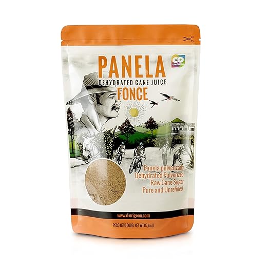 Amazon.com : Organic Panela Powder 1.10 Lb - Unrefined Sugar Cane ...