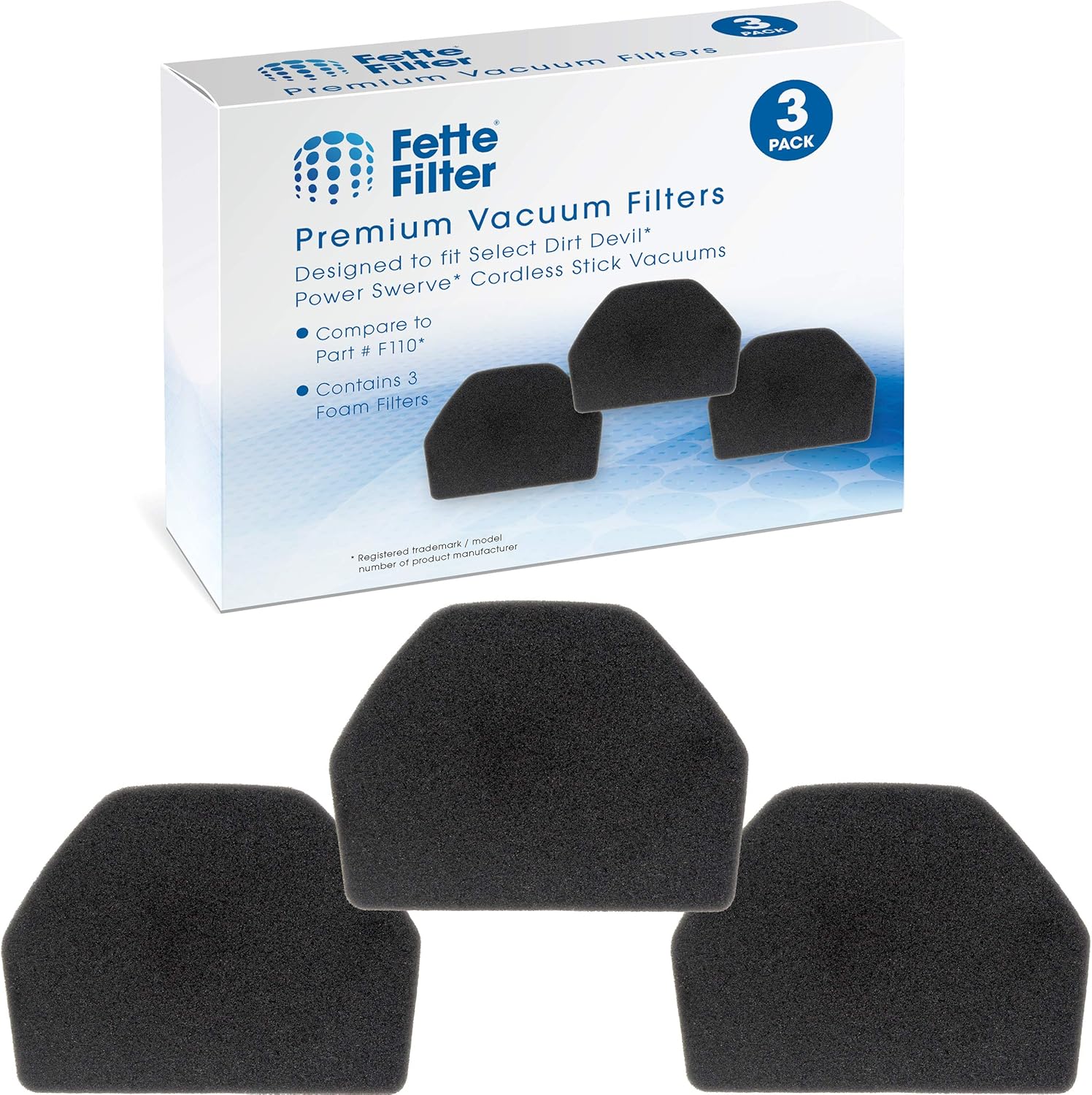 Amazon.com - Fette Filter - Vacuum Filter Compatible with Dirt Devil ...