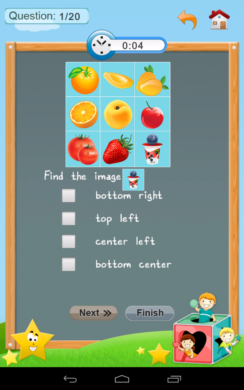 Spatial sense for 1st grade - App on Amazon Appstore