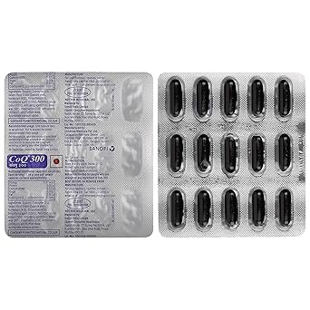 CoQ 300 - Strip of 15 Capsules : Amazon.in: Health & Personal Care