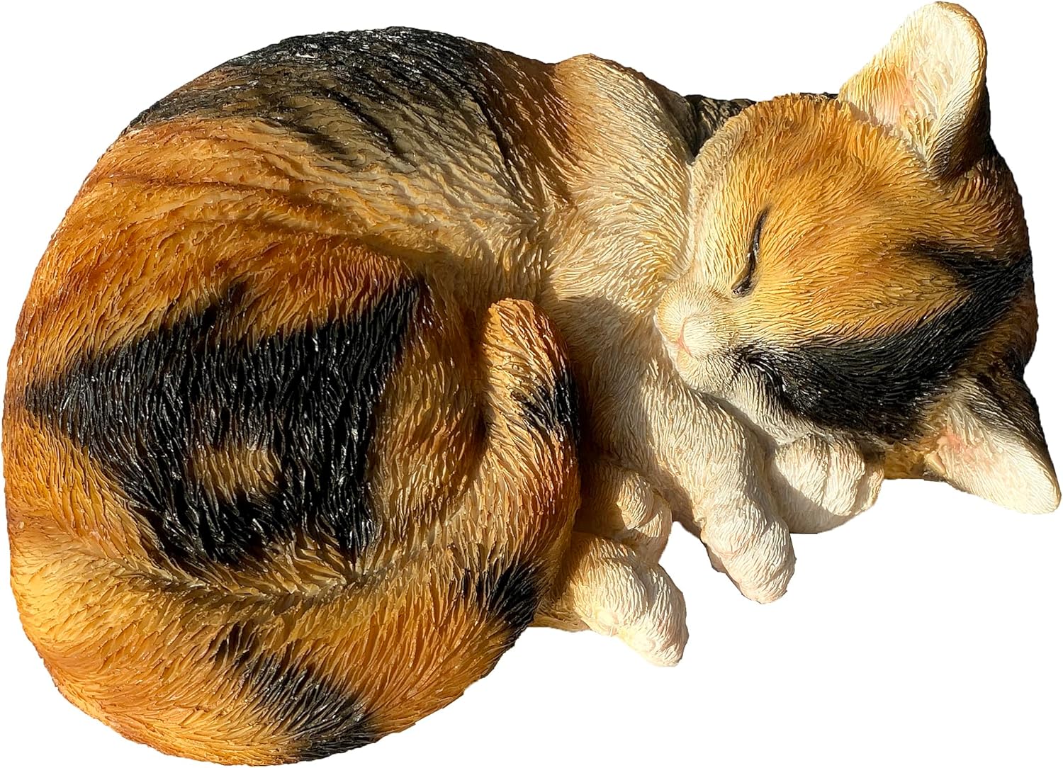 Amazon.com: Basuo-9Q Realistic Kitten Figurine Cat Statue Office Home ...