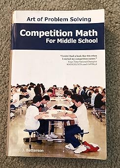Amazon.com: Competition Math for Middle School: 9781441488879 ...
