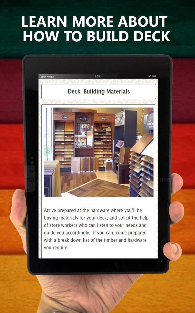 How to Build a Deck - Design & Step by Step Videos - App on Amazon Appstore