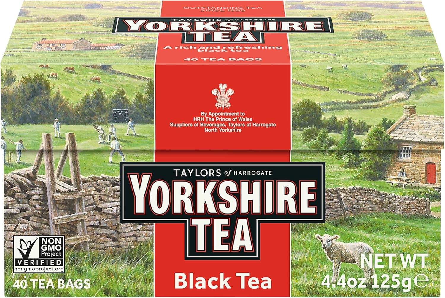 Yorkshire Tea Red Label - Premium Black Tea, Bold & Smooth Flavor from ...