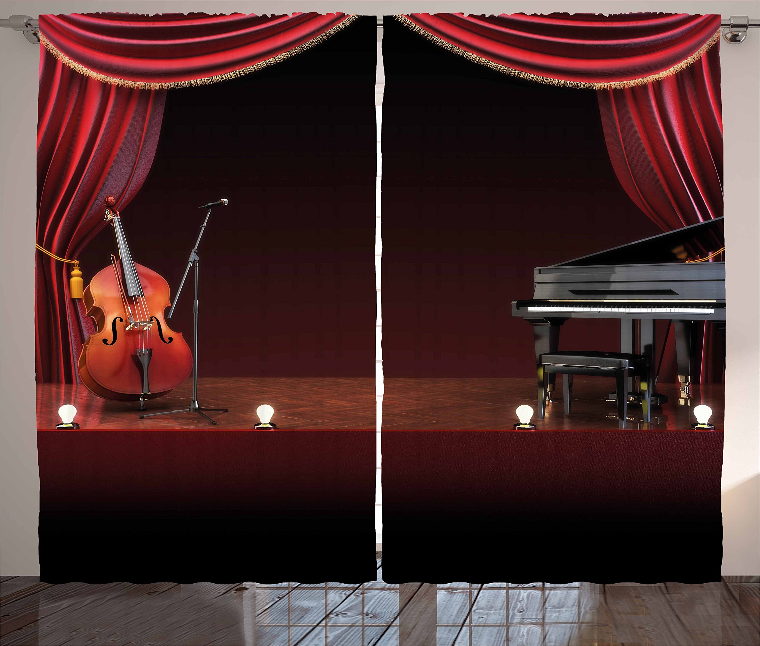 Curtains Musical Theatre Logo