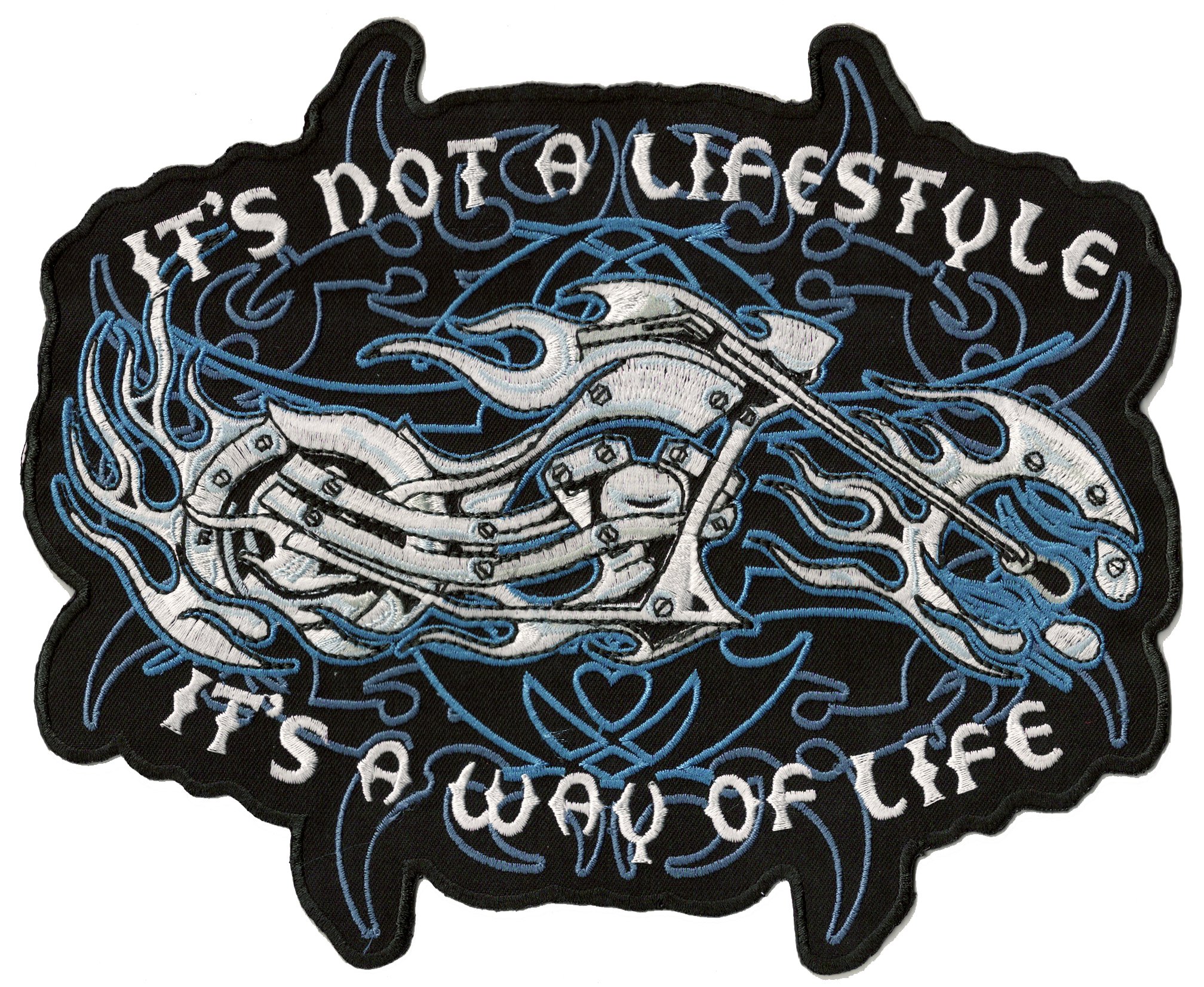 Amazon.fr : Backpatche Chopper patche dorsal thermocollant Choppers Way ...