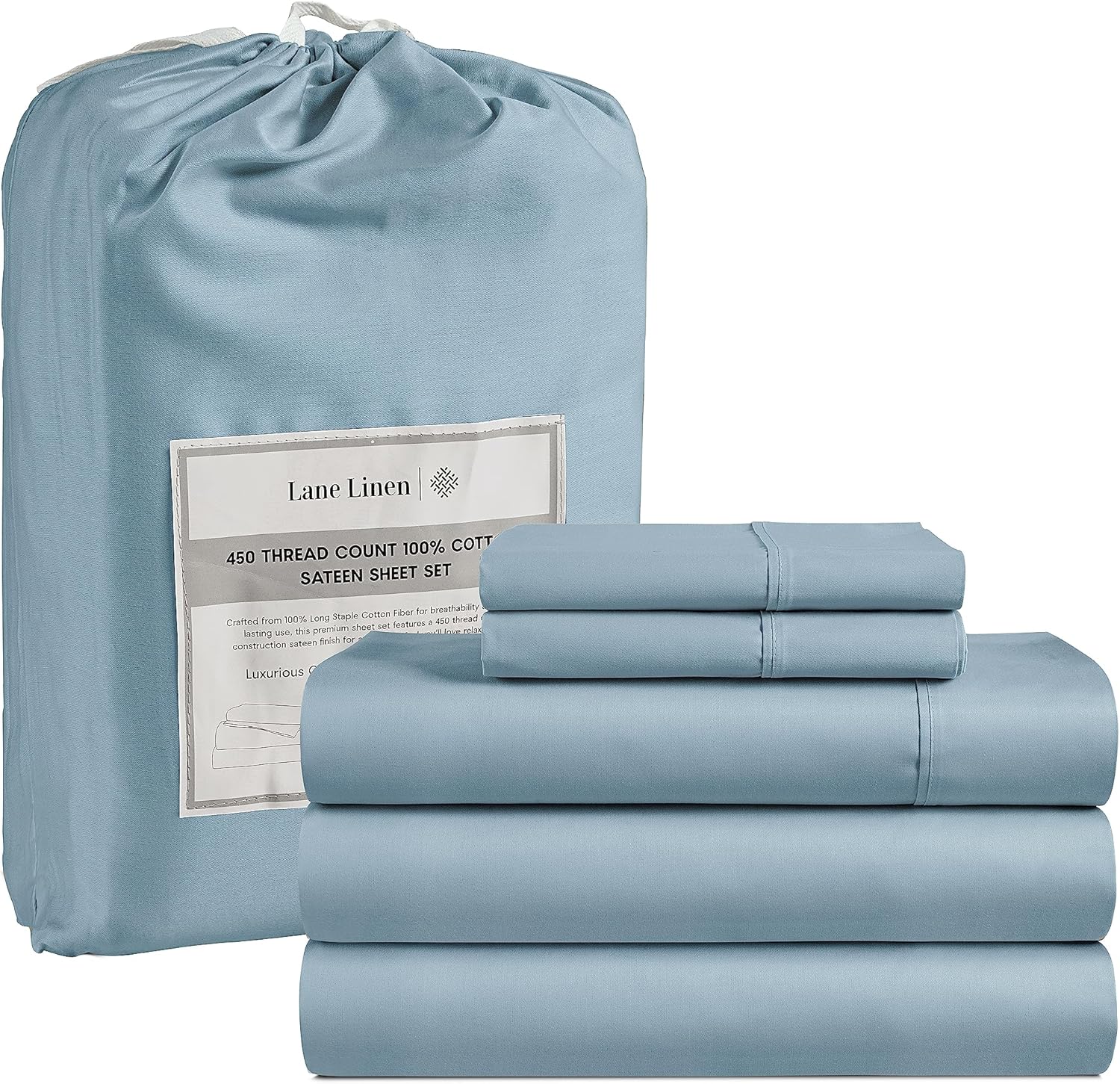 Amazon.com: LANE LINEN Split King Sheets Sets for Adjustable Bed, 100% ...