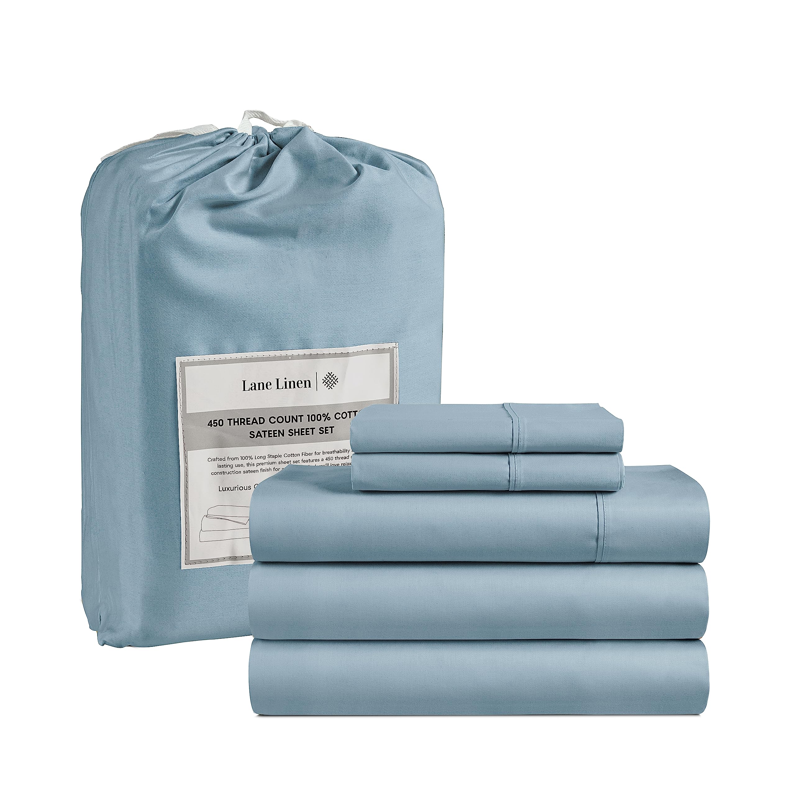 Amazon.com: LANE LINEN Split King Sheets Sets for Adjustable Bed, 100% ...