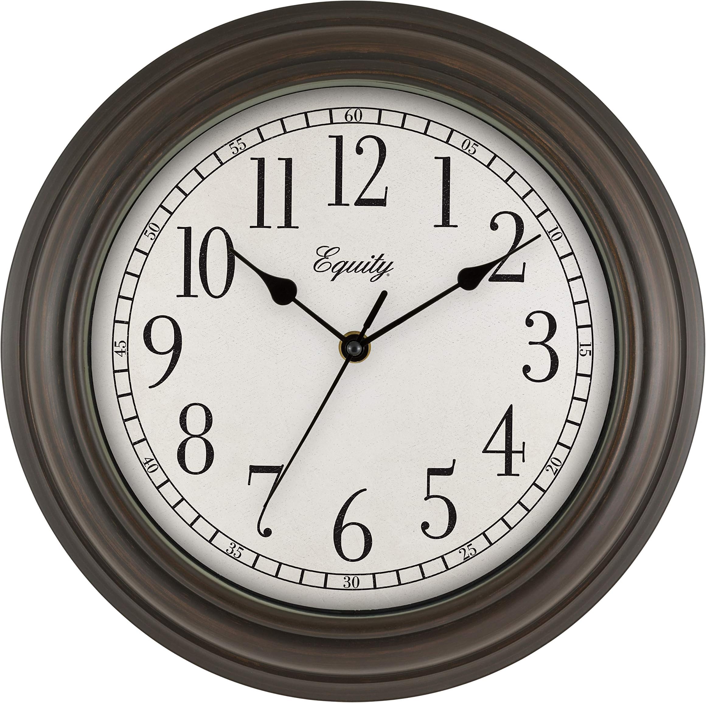 Amazon.com: La Crosse Technology 404-2630W 12 Inch Evelyn Quartz Wall ...