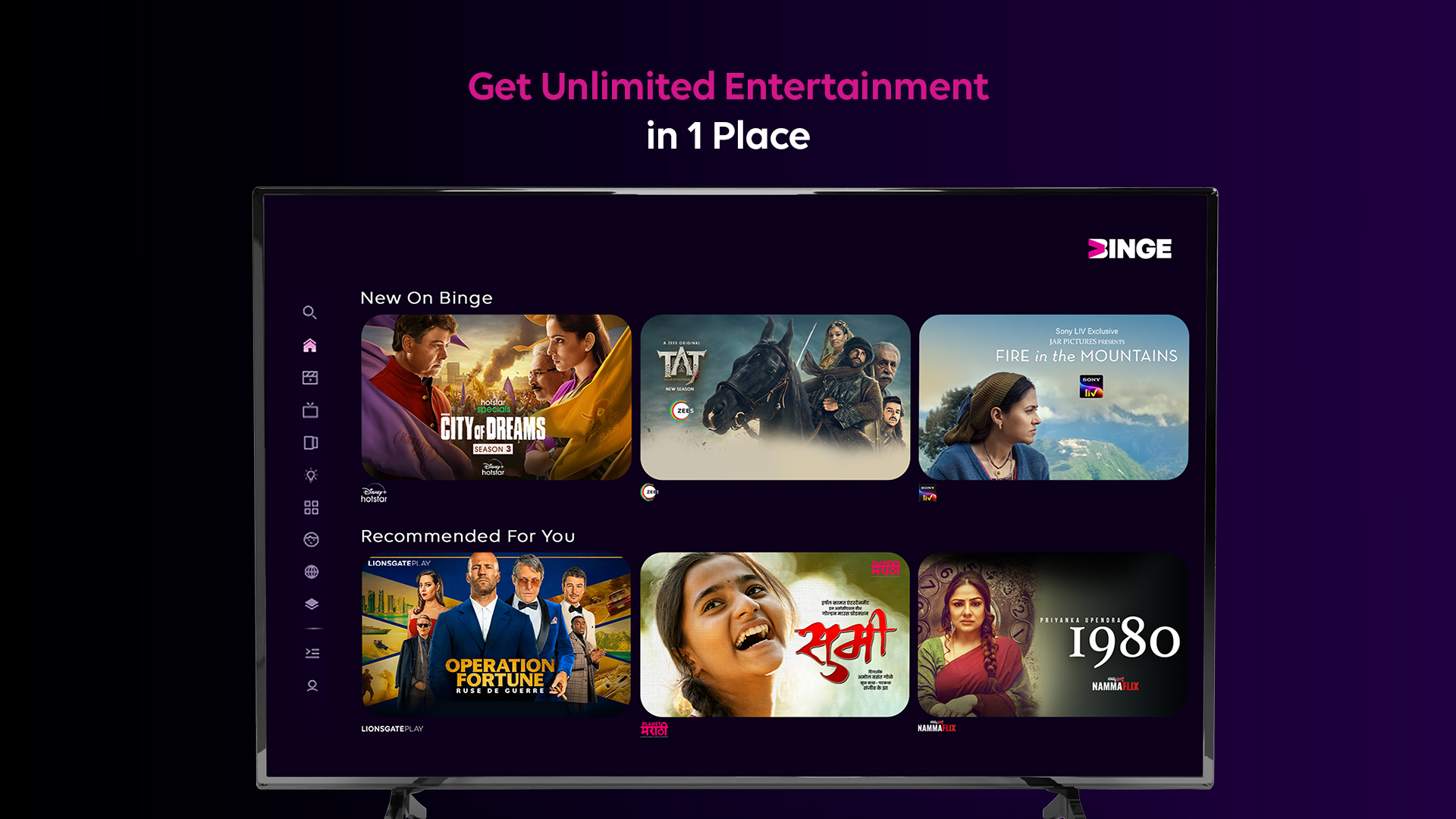 Tata Play Binge: 22 + OTTs in 1:Amazon.in:Appstore for Android