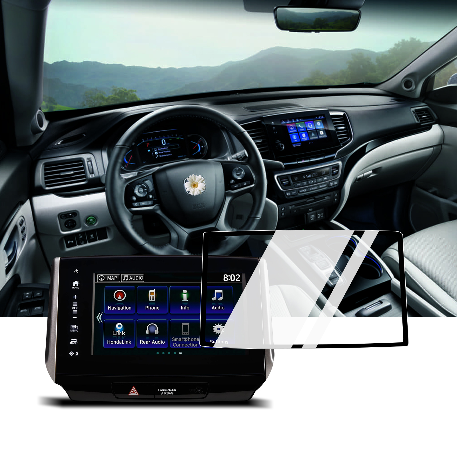 Watch Car Navigation Screen Protector for 2017-2020 Ridgeline on Amazon ...