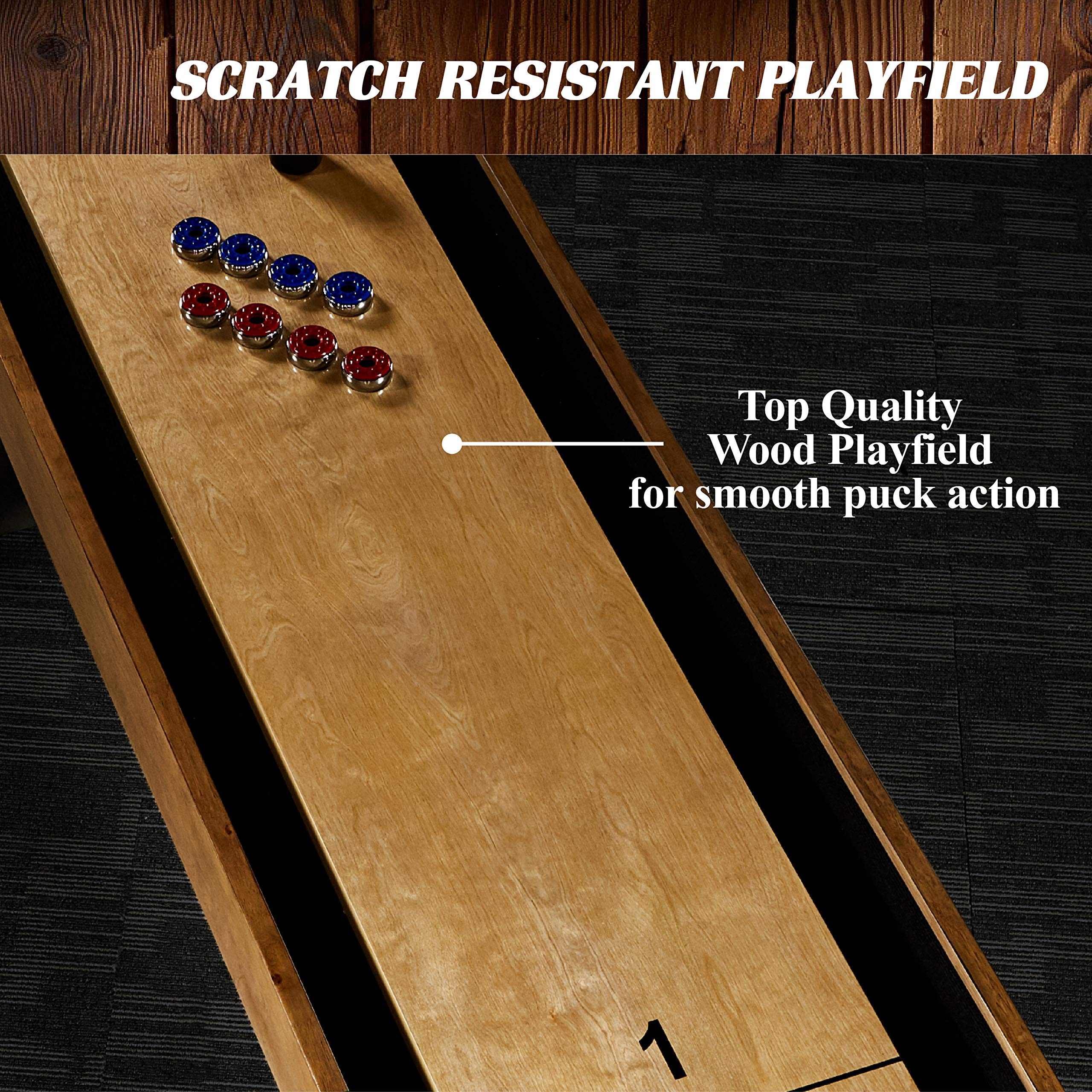 Barrington Shuffleboard Multiple Styless Urban Shuffleboard Game Table ...