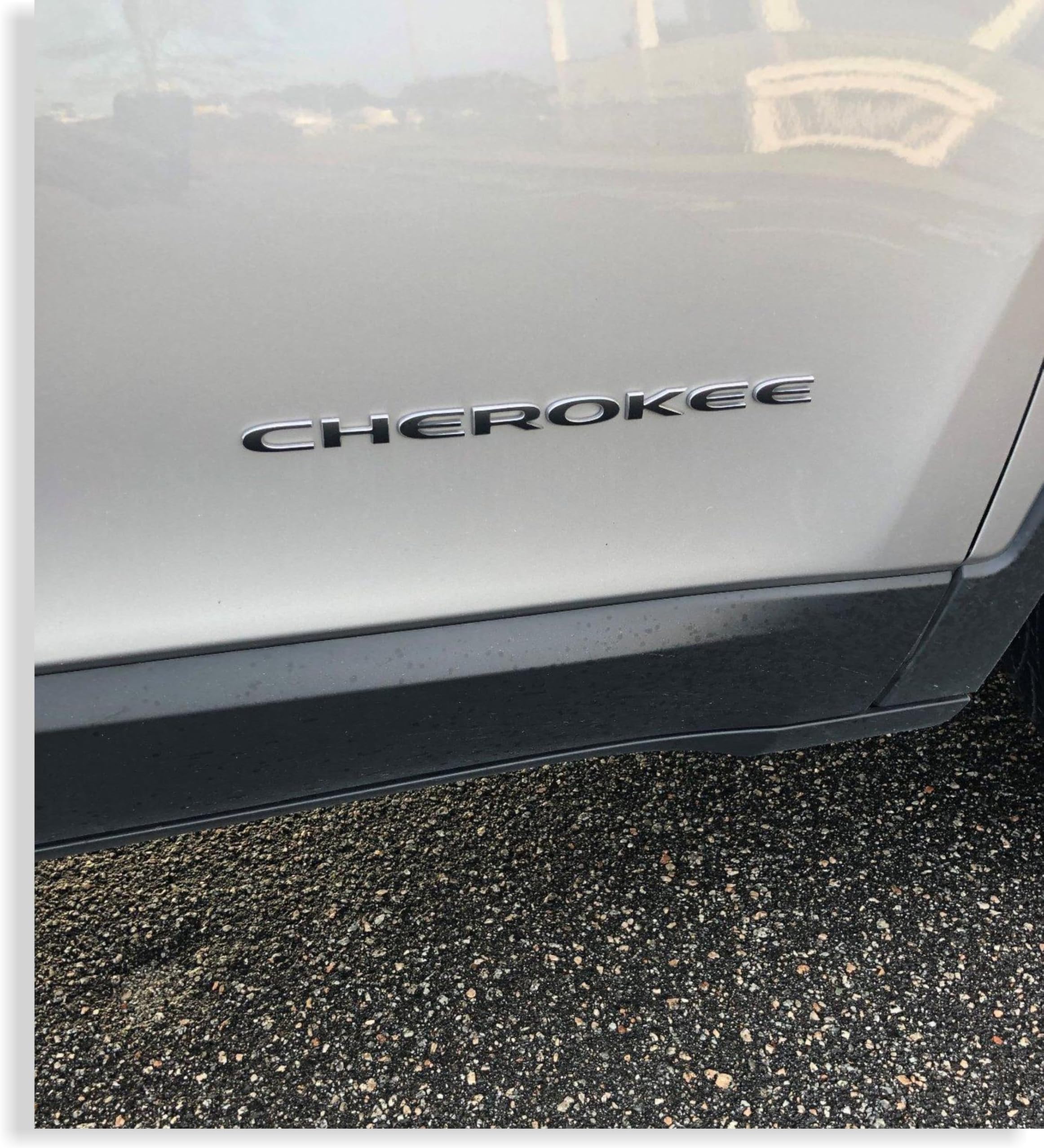 Amazon.com: Jeep Cherokee (XJ) Side Emblem/Badge kit, G1 (Brushed ...