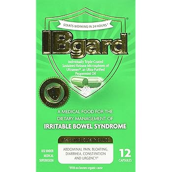 Amazon.com: IBgard for Irritable Bowel Syndrome (IBS) Relief Bloating ...