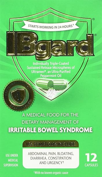 Amazon.com: IBgard for Irritable Bowel Syndrome (IBS) Relief Bloating ...