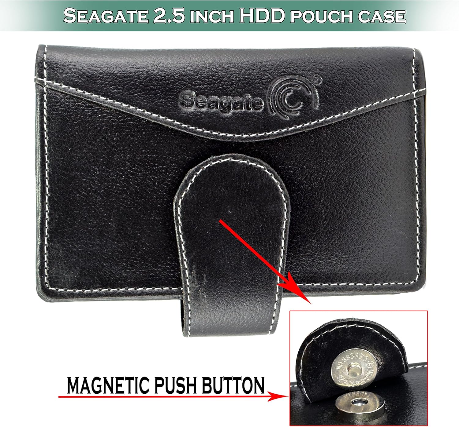 Amazon.com: Seagate Hard Disk Drive Pouch/Carry Case/Cover for 2.5" HDD ...