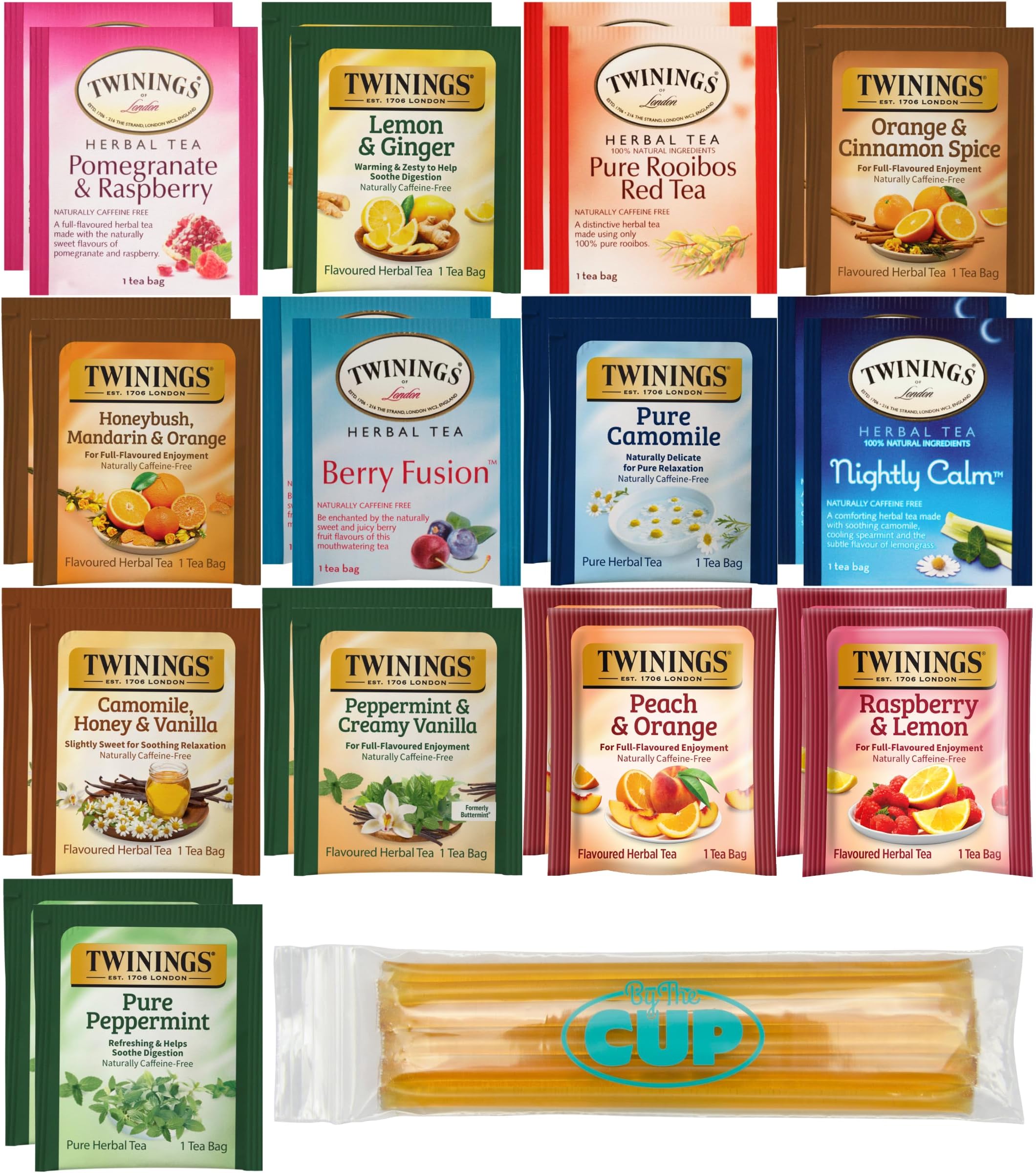 Amazon.com : Twinings Herbal & Decaf Tea Variety Pack - Decaf Tea ...