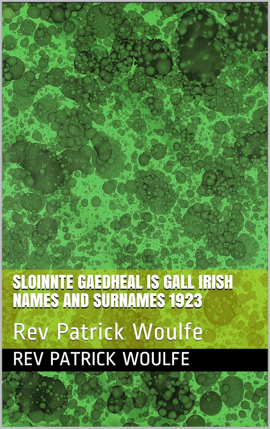 Sloinnte Gaedheal is Gall Irish names and surnames 1923: Rev Patrick ...