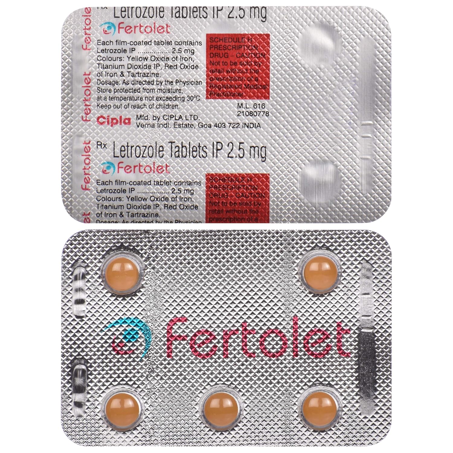 Fertolet - Strip of 5 Tablets : Amazon.in: Health & Personal Care