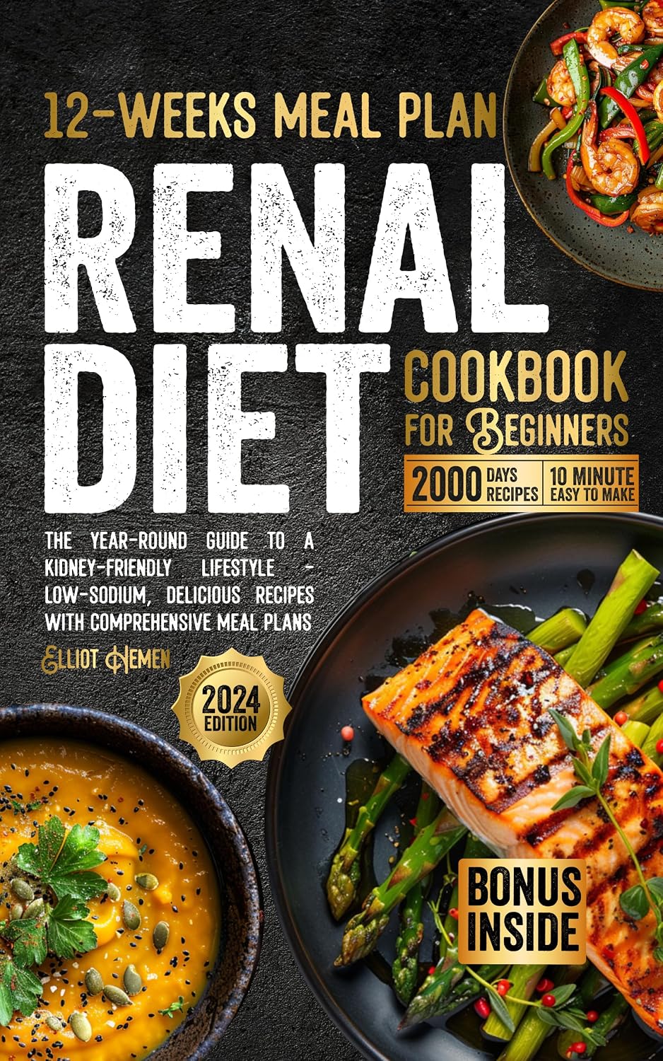 Amazon.com: Renal Diet Cookbook for Beginners: The Year-Round Guide to ...