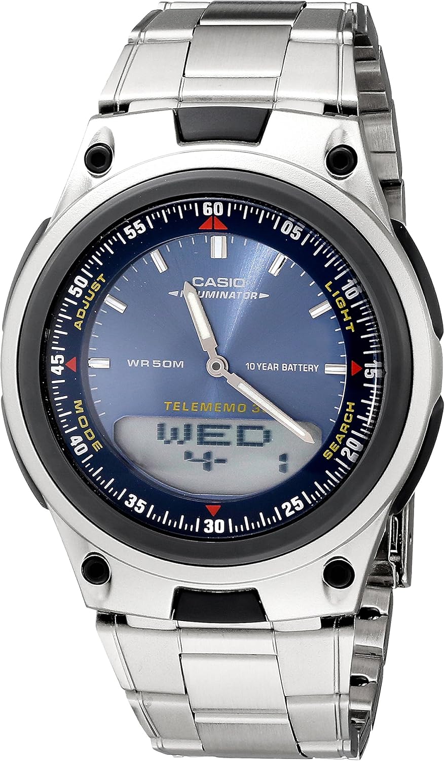 Casio AW80D-2AV - Reloj de alarma cronógrafo deportivo para hombre ...