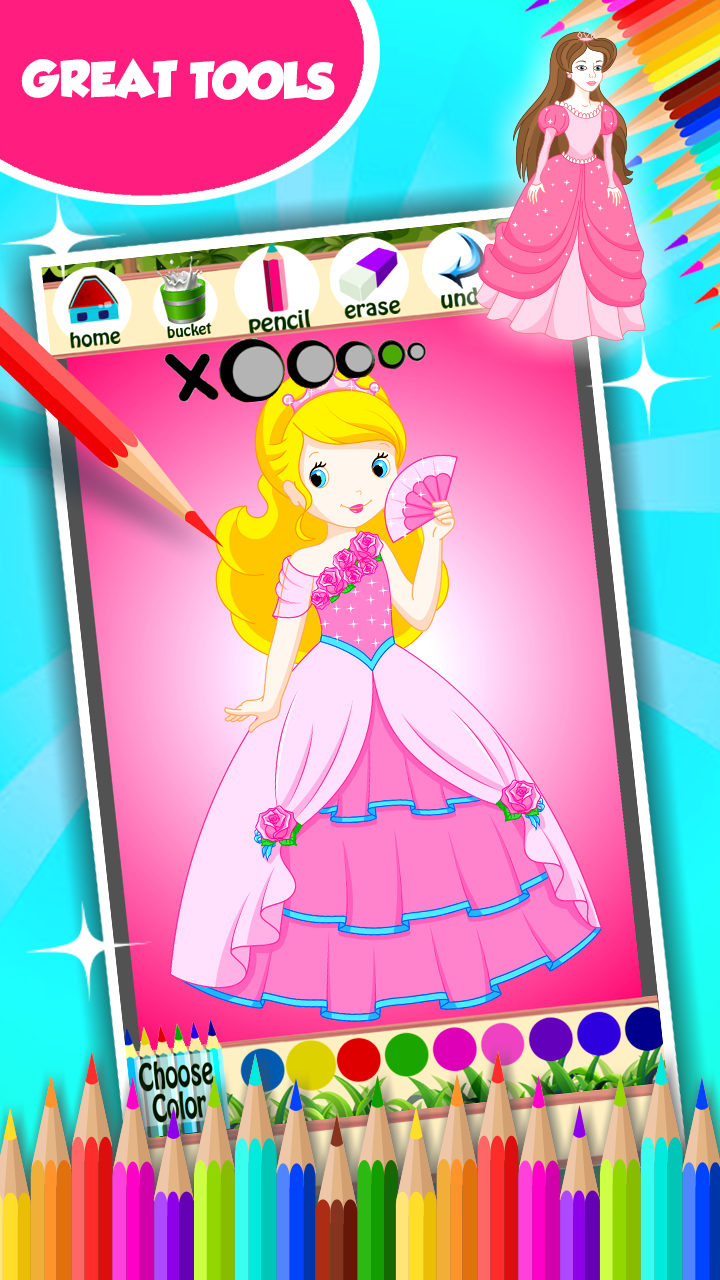 Princess Coloring Book - App on Amazon Appstore