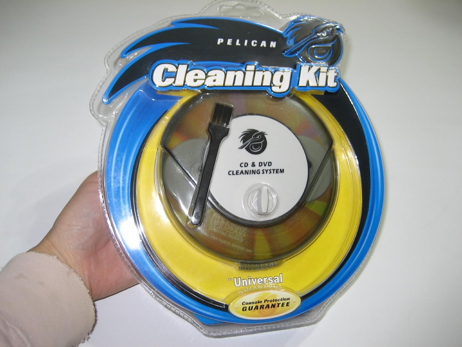Amazon.com: Pelican Universal CD & DVD Cleaning Kit PL-921 : Video Games