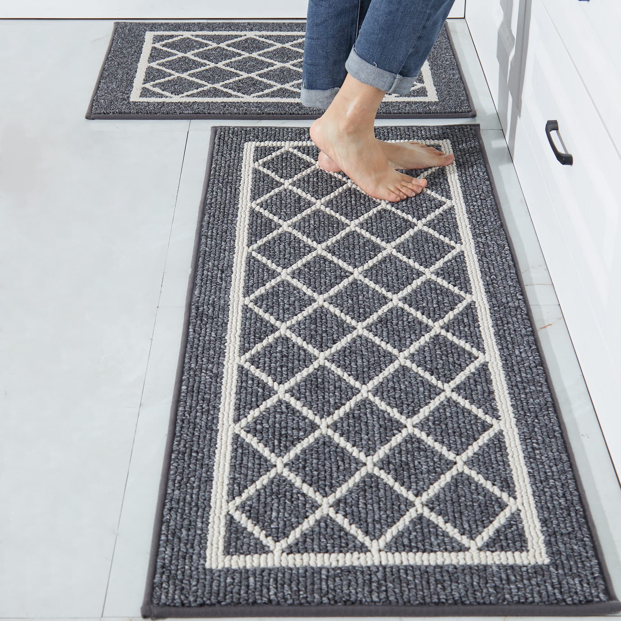 BEQHAUSE-Kitchen-Rugs-Non-Slip-Kitchen-Mats-for-Floor Machine Washable ...