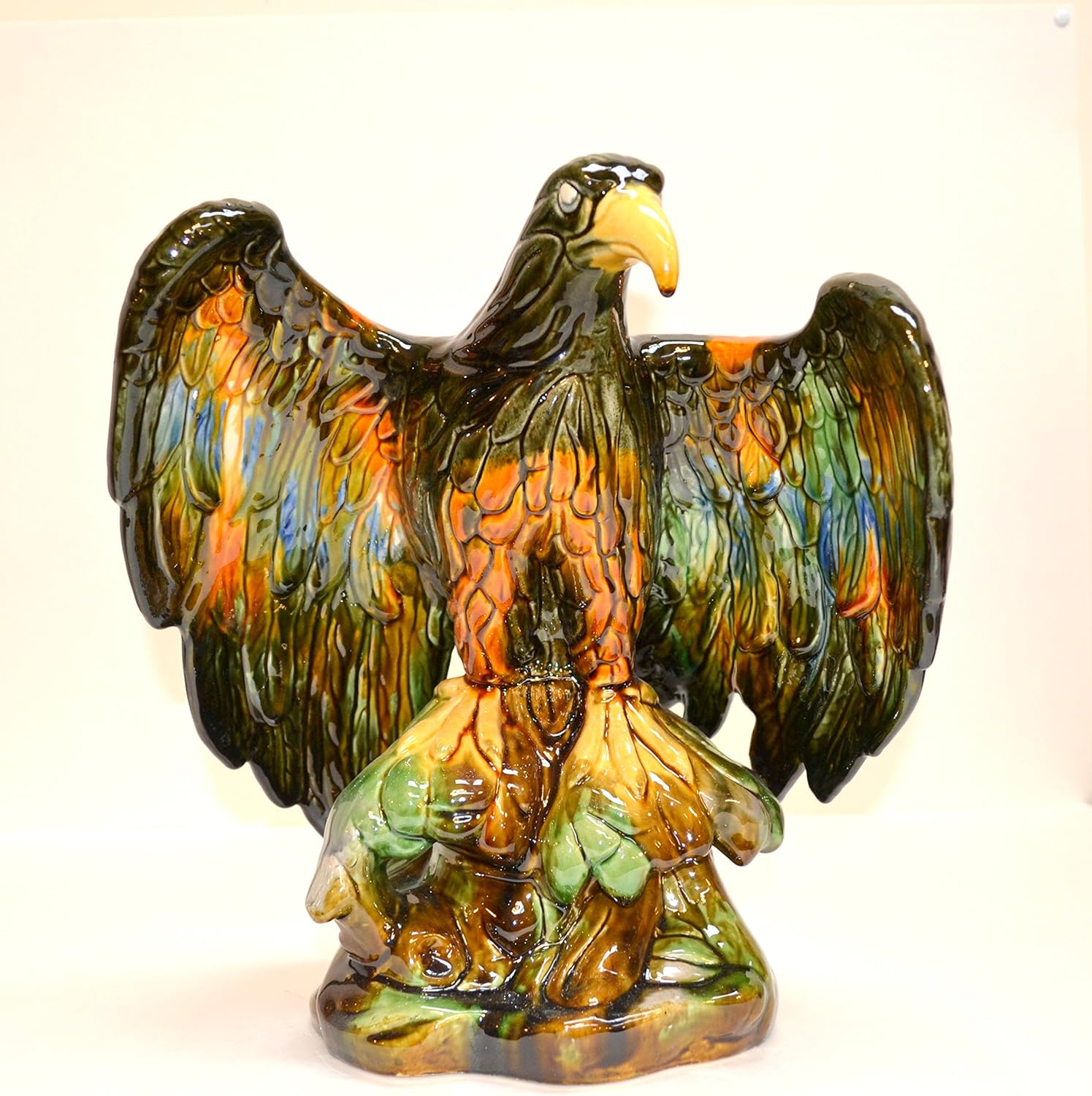 Amazon.com: Ceramic Eagle Statue : Home & Kitchen