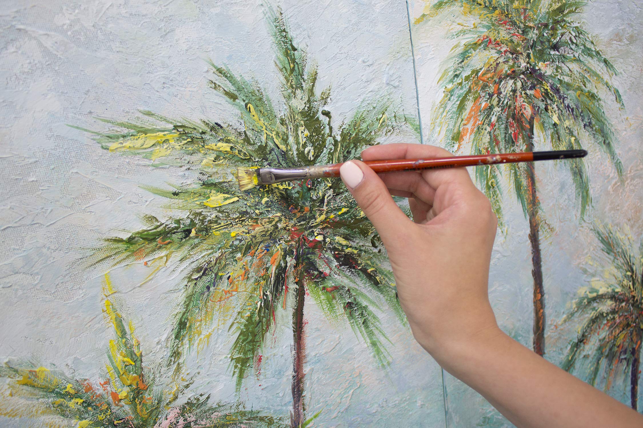 Snapklik.com : YS 100% Handpainted Art Premium Set Acrylic Painting ...