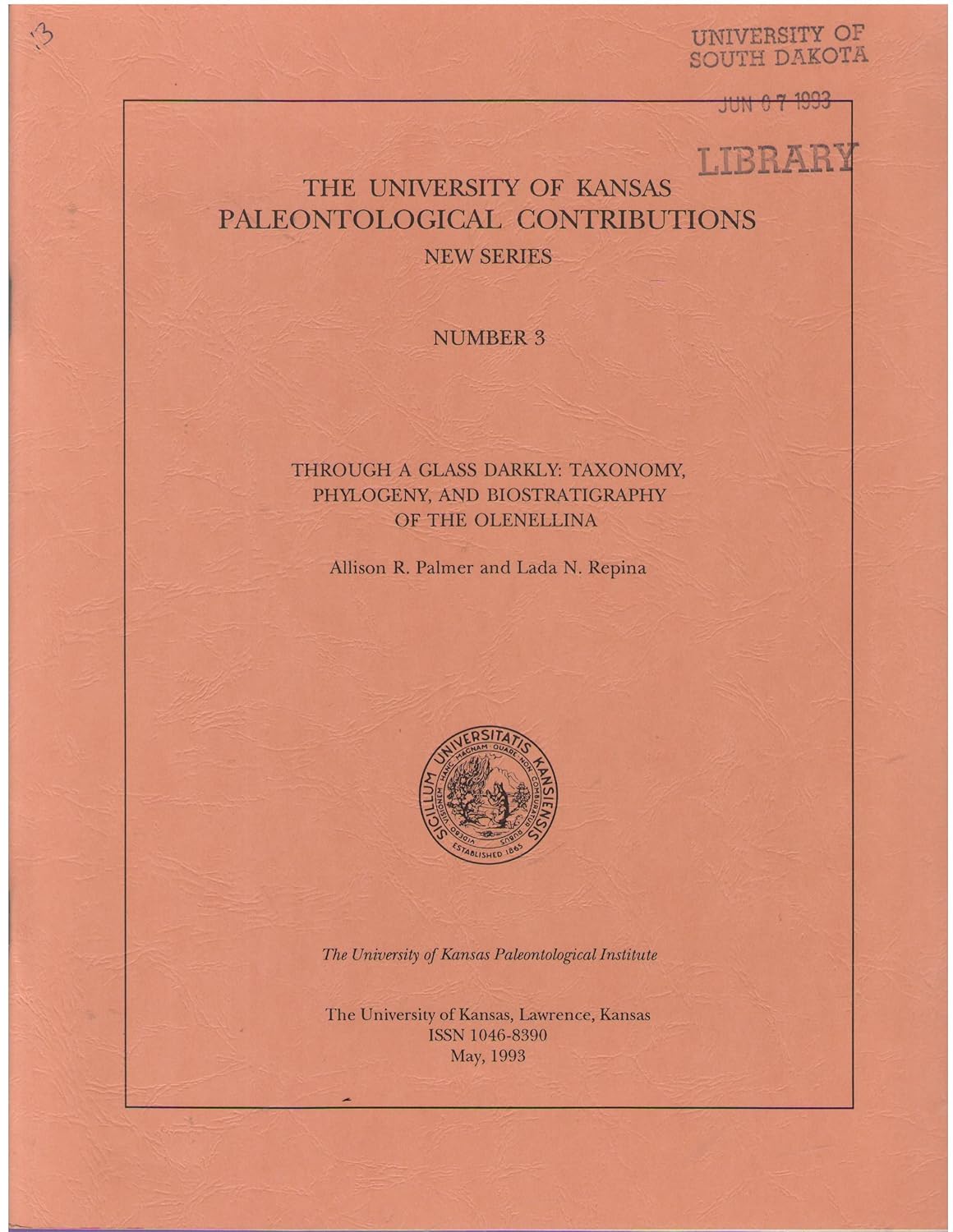 Through a glass darkly: Taxonomy, Phylogeny, and Biostratigraphy of the ...