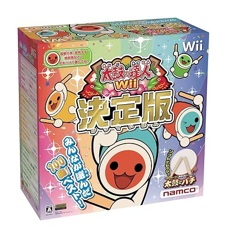 Amazon.com: Taiko no Tatsujin Wii: Ketteiban (Bundle w/TataCon) [Japan ...