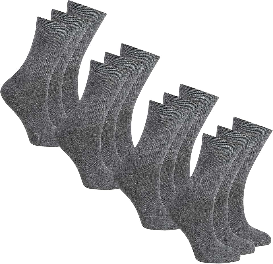 Amazon.co.uk: boys grey school socks