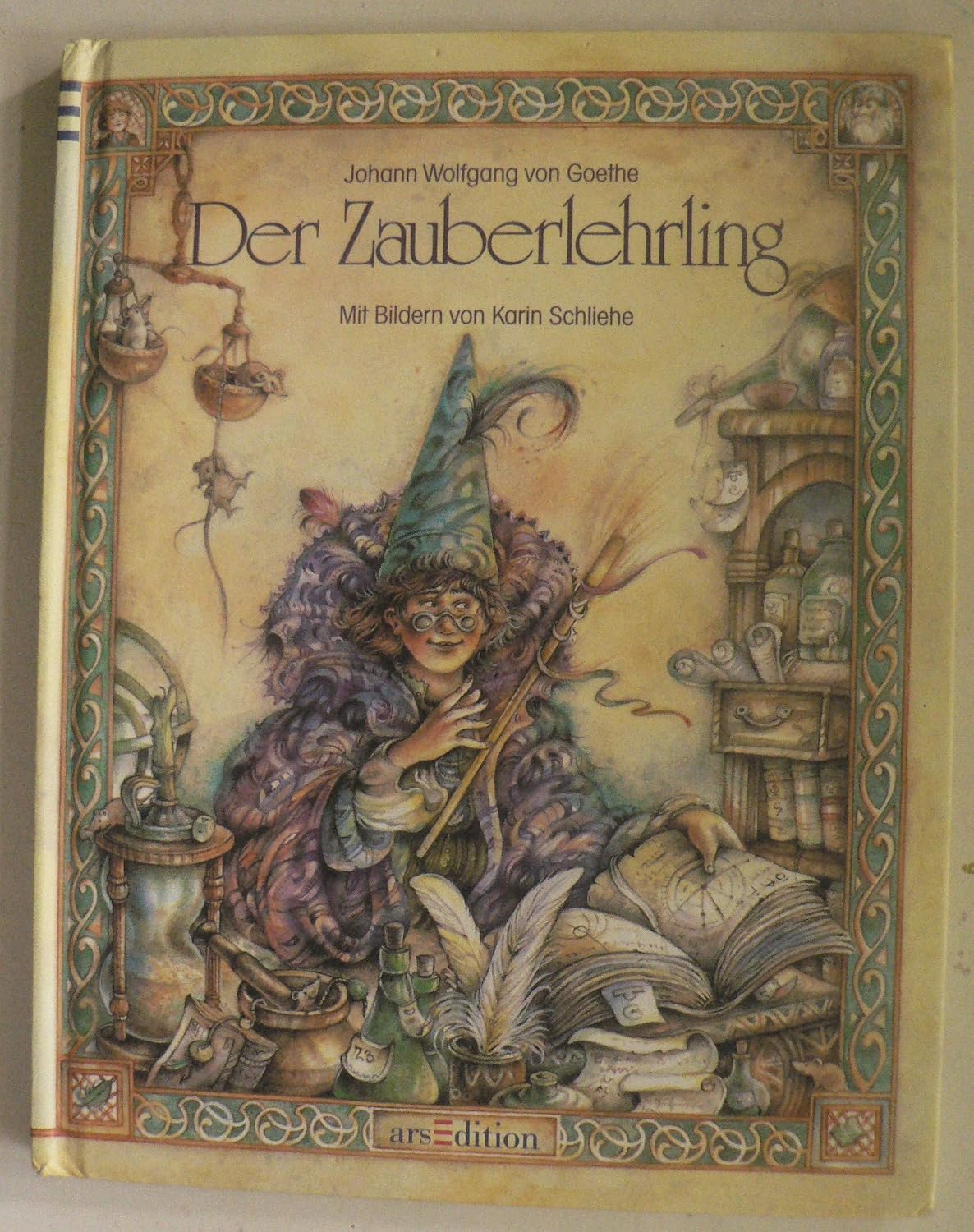 Der Zauberlehrling : Goethe, Johann W von, Schliehe, Karin: Amazon.de ...