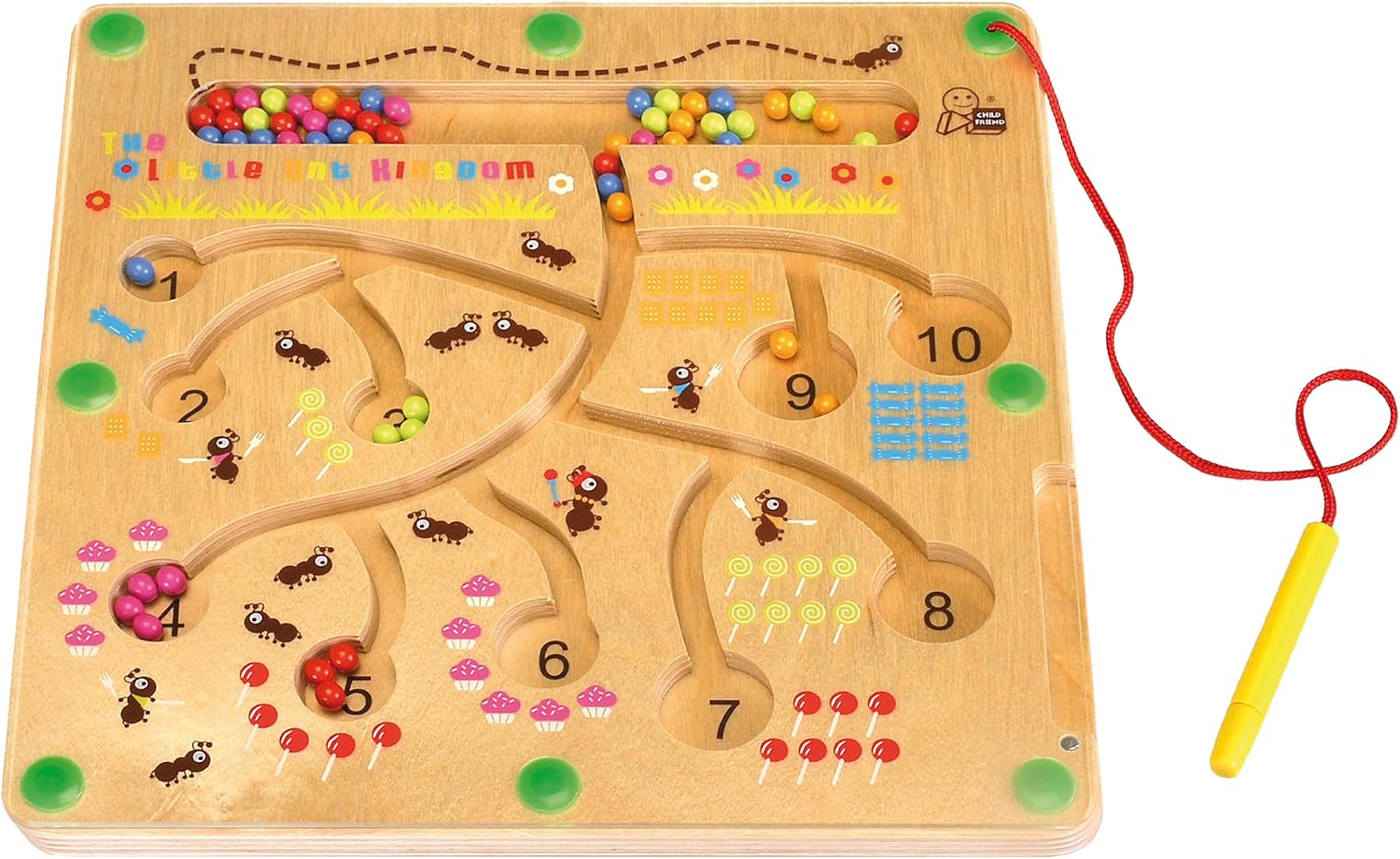 Amazon.com: Eduplay 120214 Magnetic Ants'' Building & Magnetic Games ...