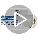 Amazon.com: Heavy Duty Woven Cord Flat Rope - 1000ft x ½” Roll ...