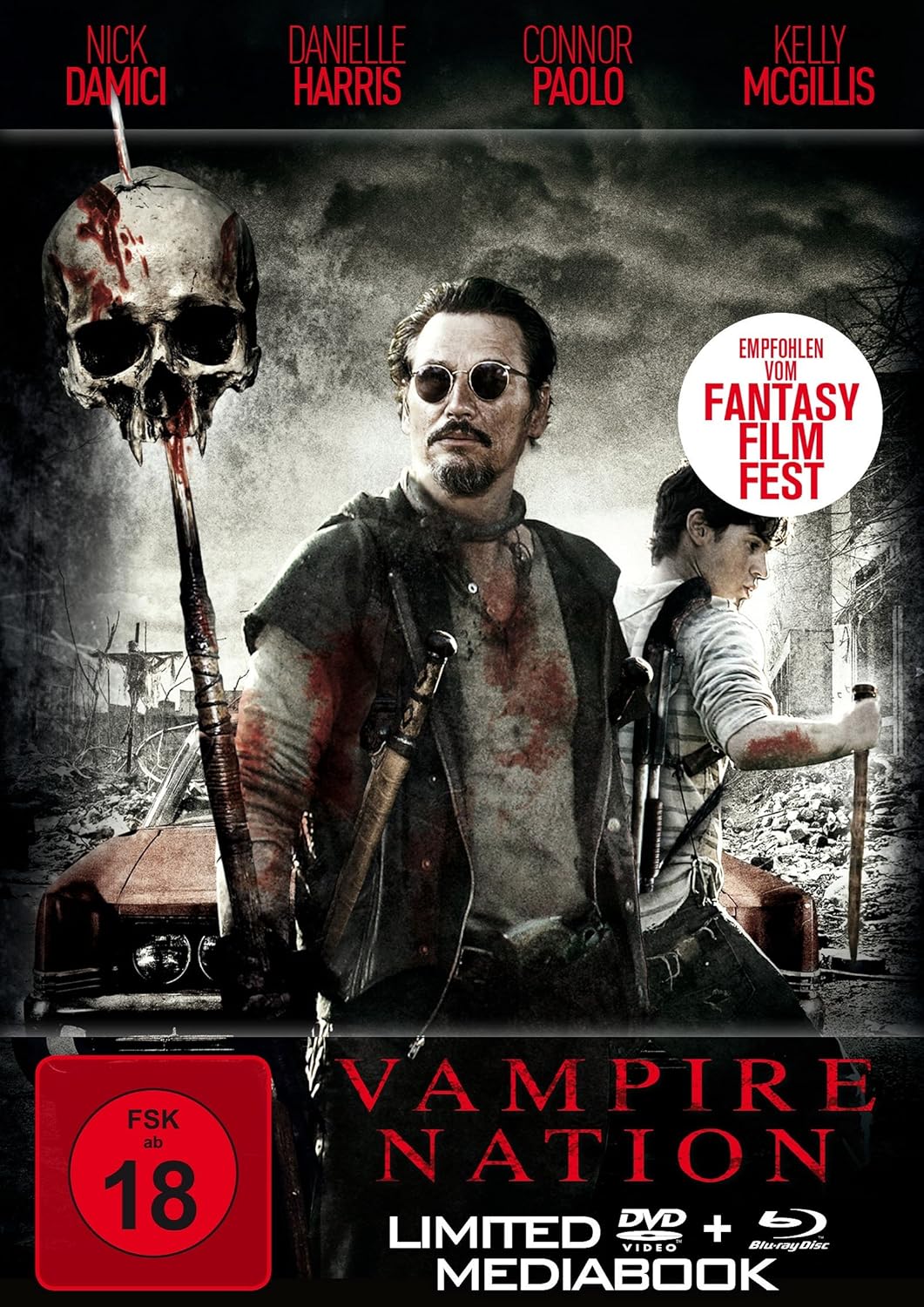 Vampire Nation Limited Mediabook [Blu-ray]: Amazon.co.uk: Damici, Nick ...