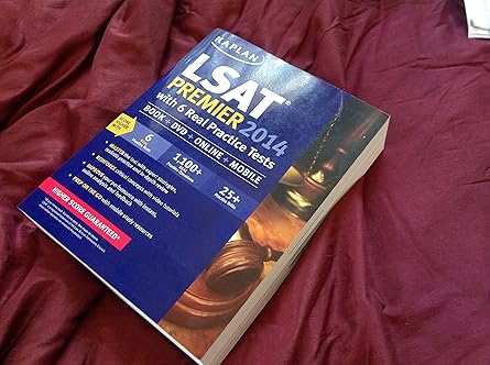 Kaplan LSAT Premier 2014 with 6 Practice Tests: Book + Online + DVD ...