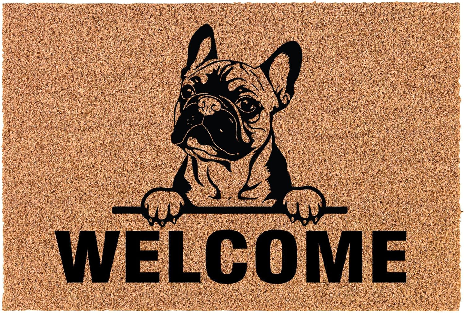 Amazon.com: Welcome Doormat Coco Coir Door Mat Gift Welcome Peeking ...