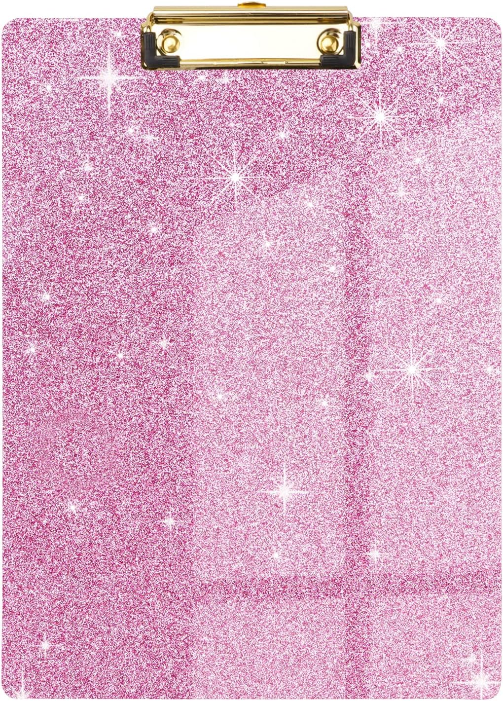 Amazon.com : A5 Size Clipboards,Glitter Clipboard with Low Profile Clip ...