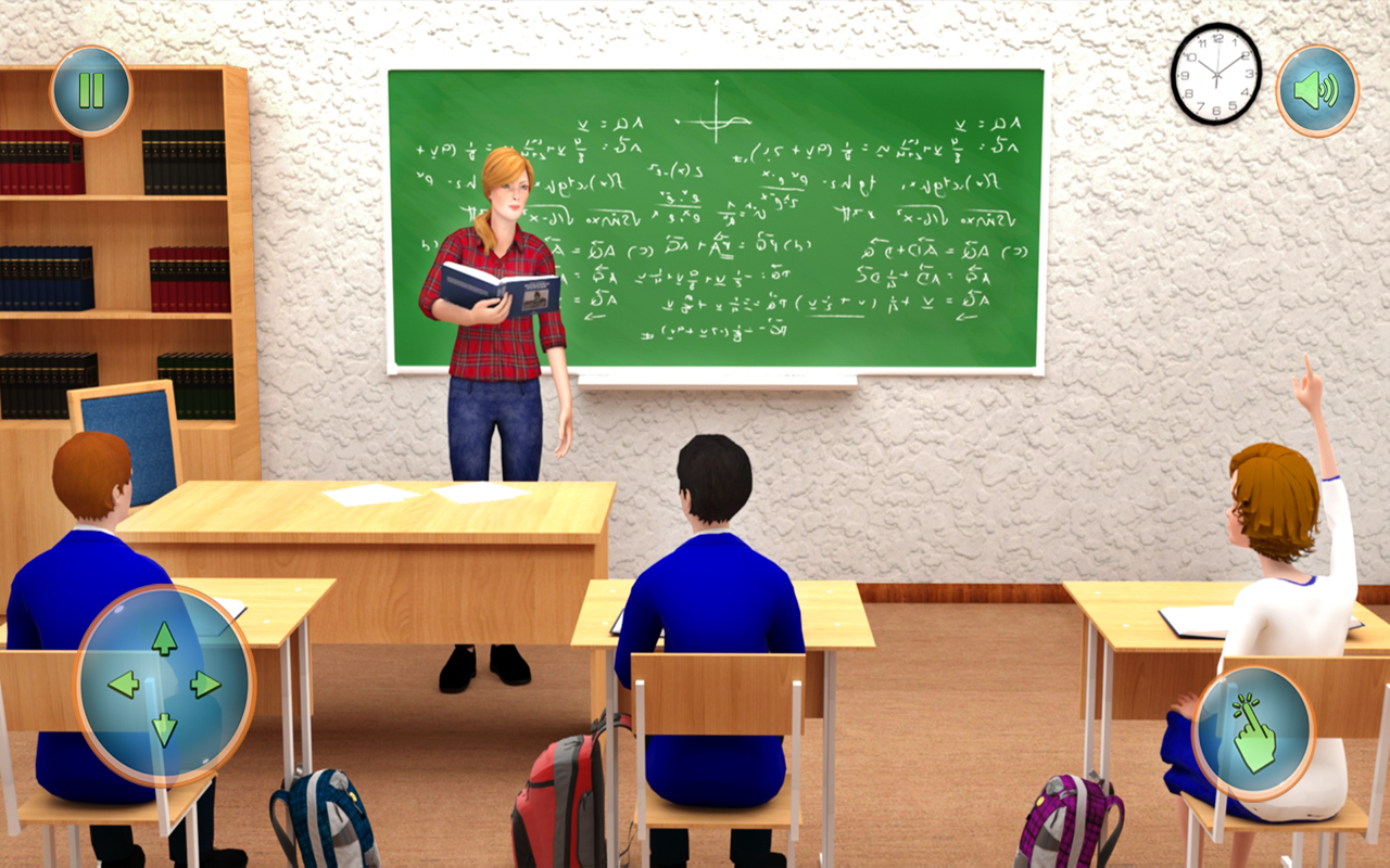 Virtual School Teacher Life Simulator 3D High School Games - App on ...