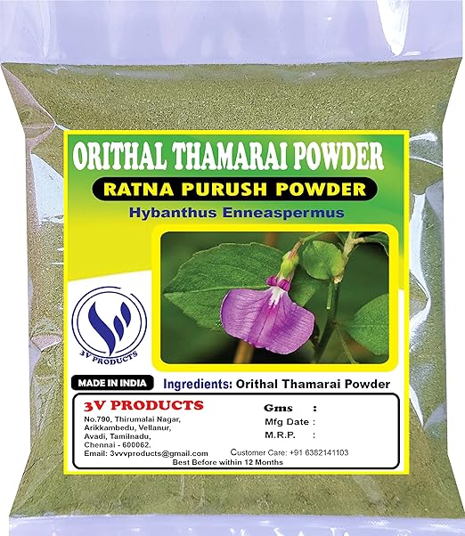 Buy 3V PRODUCTS Orithal Thamarai Powder 100G | Ratna Purush Powder ...